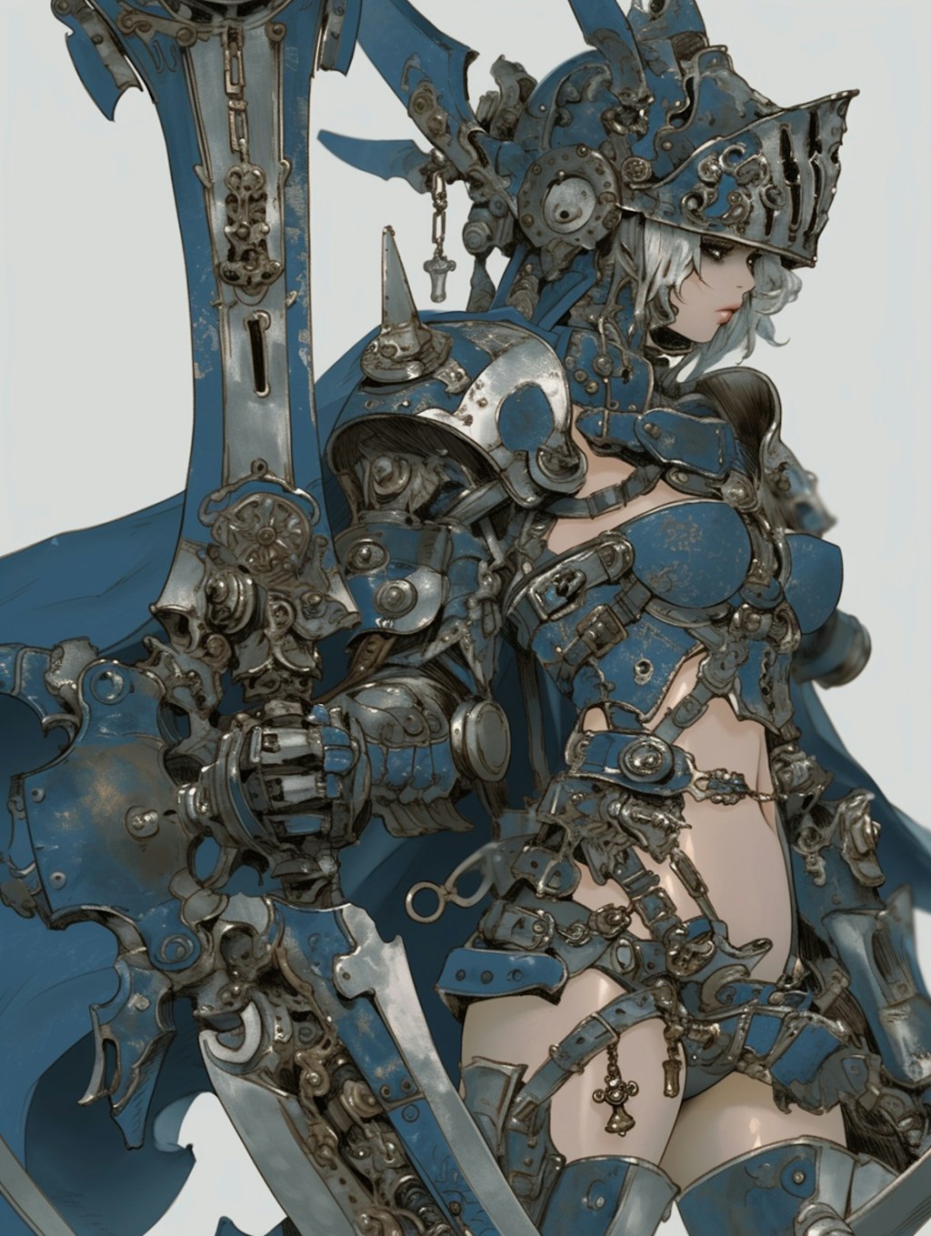 蒼弓兵團 blue archers[紅機士團] | chichi-pui（ちちぷい）AIイラスト専用の投稿＆生成サイト