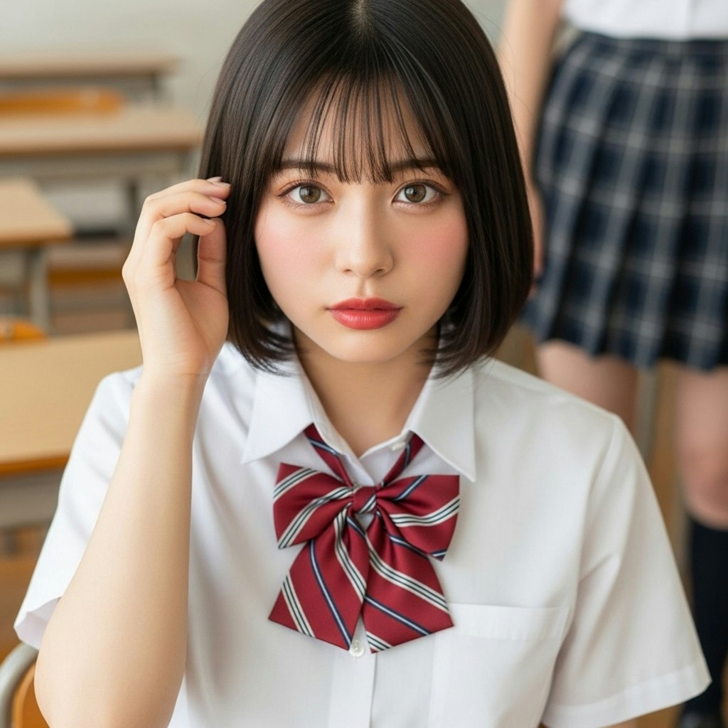 JK_Portrait_0812 | chichi-pui（ちちぷい）AIグラビア・AIフォト専用の投稿＆生成サイト