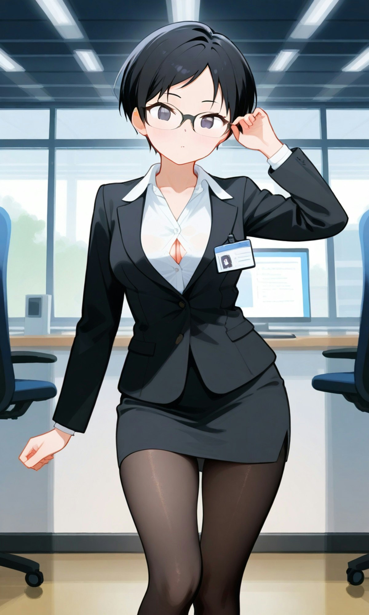 働く働く。その451～460 | ちちぷいAIイラスト