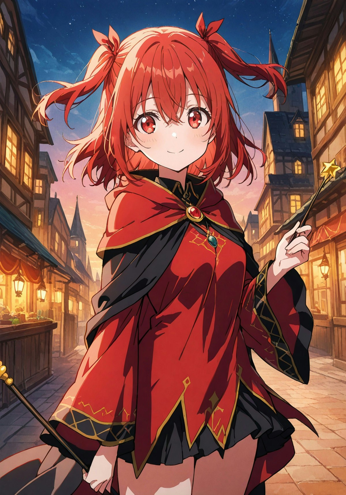 かけ出しウィザード | ちちぷいAIイラスト