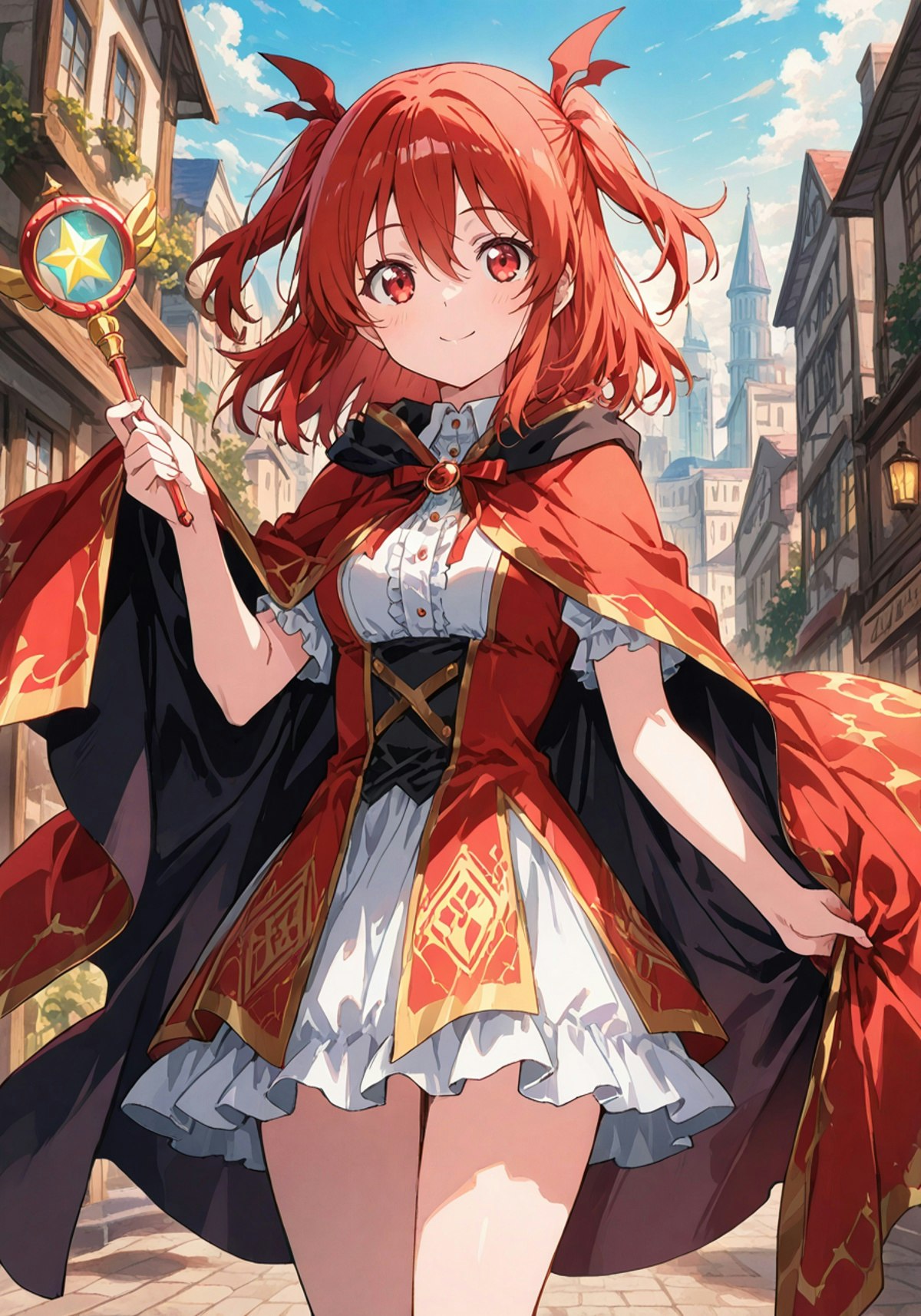 かけ出しウィザード | ちちぷいAIイラスト