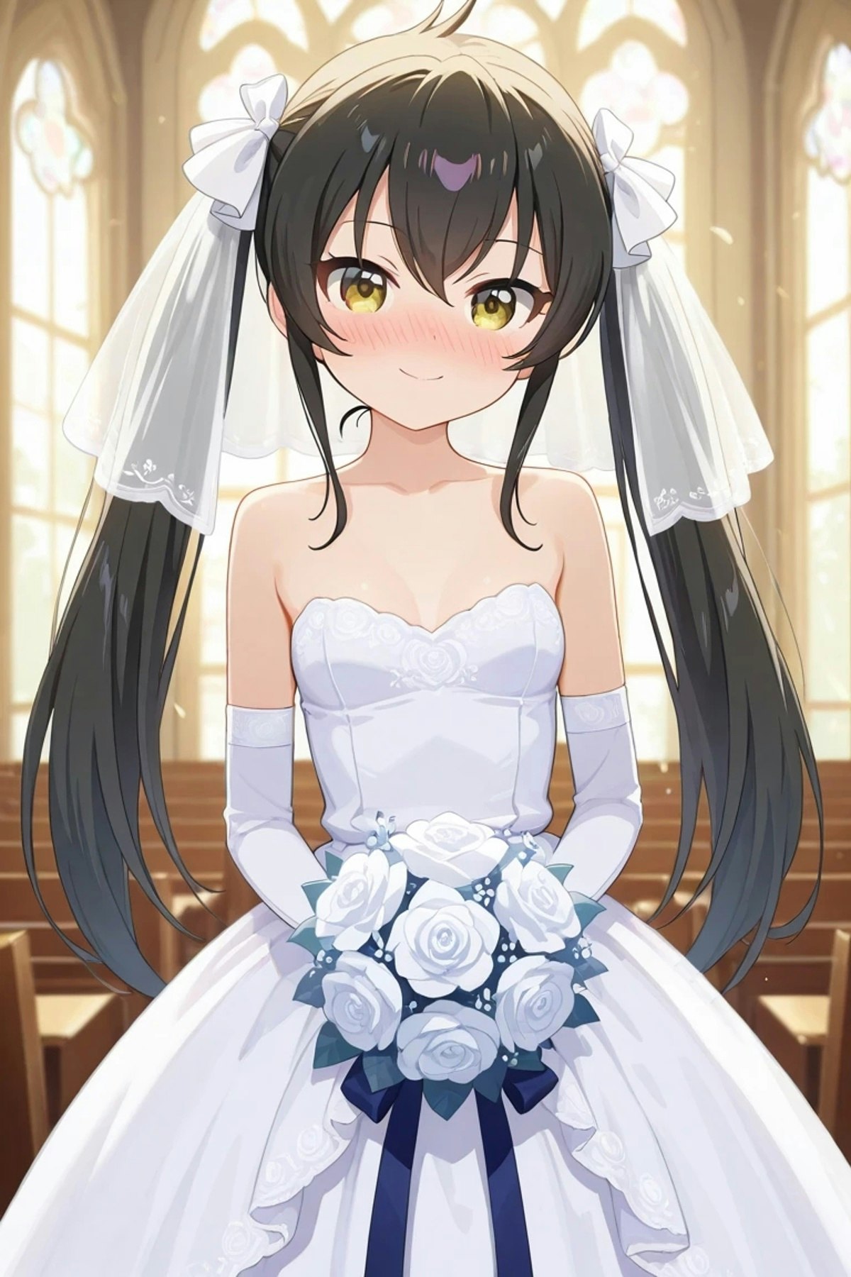 「アイドルマスター」 「U-149」メンバーのウェディングドレス姿 | chichi-pui（ちちぷい）AIイラスト専用の投稿＆生成サイト