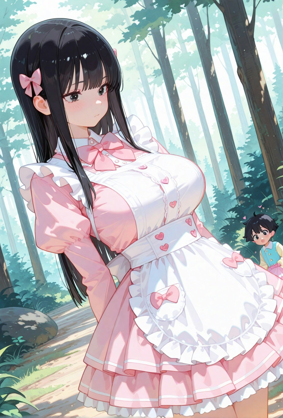 黒髪ロングっ子 | chichi-pui（ちちぷい）AIイラスト専用の投稿＆生成サイト