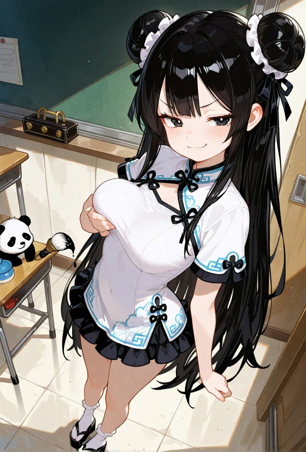 黒髪ロングっ子 | chichi-pui（ちちぷい）AIイラスト専用の投稿＆生成サイト