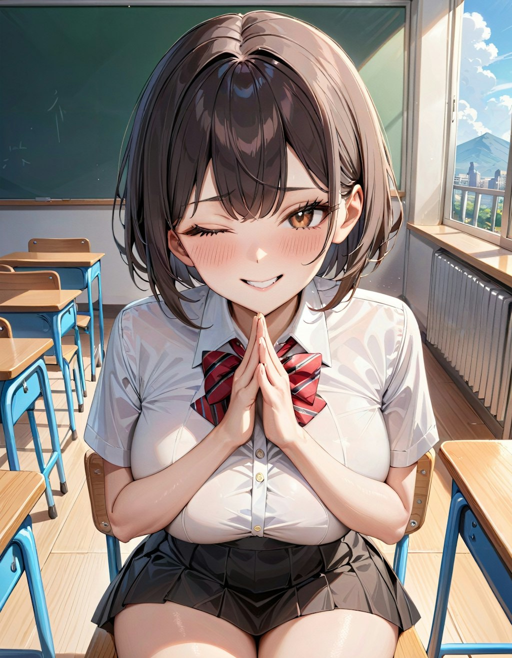 おねが~い♡宿題見せて! Chichi Pui(ちちぷい)aiイラスト専用の投稿&生成サイト