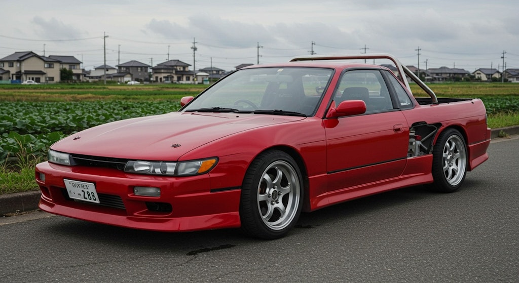 S13シルビアトラック | chichi-pui（ちちぷい）AIグラビア・AIフォト専用の投稿＆生成サイト