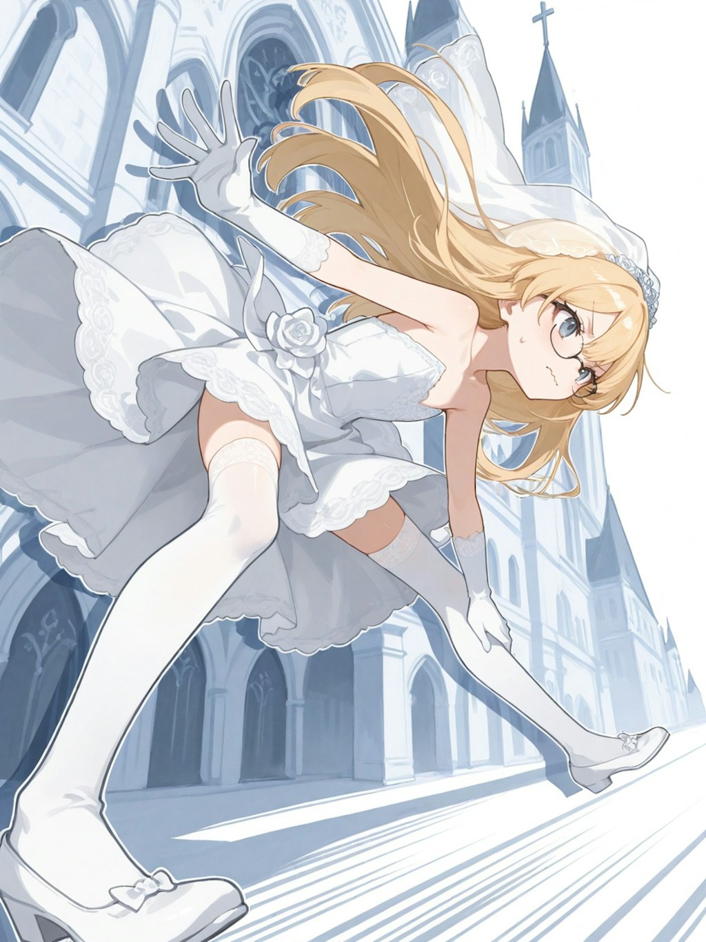 RUN BRIDE RUN | chichi-pui（ちちぷい）AIイラスト専用の投稿＆生成サイト