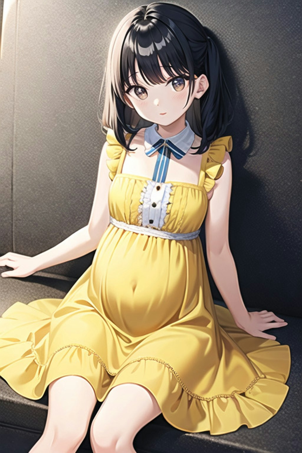 妊娠した可愛い子たち Chichi Pui(ちちぷい)aiイラスト専用の投稿サイト