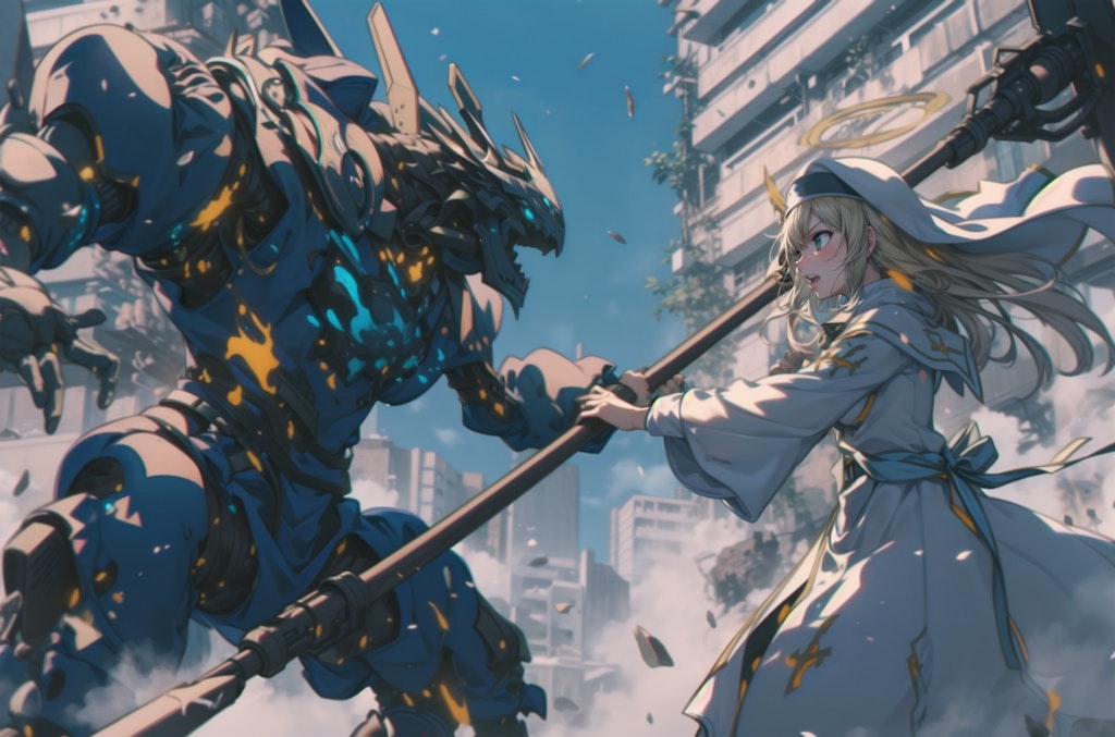 Activate combat mode | chichi-pui（ちちぷい）AIイラスト専用の投稿＆生成サイト