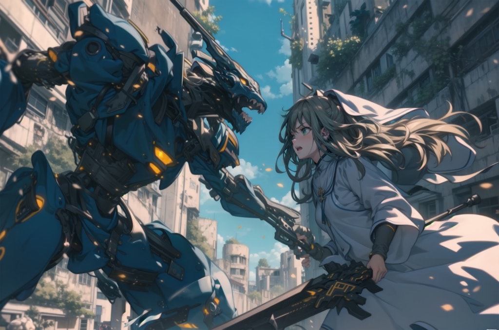 Activate combat mode | chichi-pui（ちちぷい）AIイラスト専用の投稿＆生成サイト