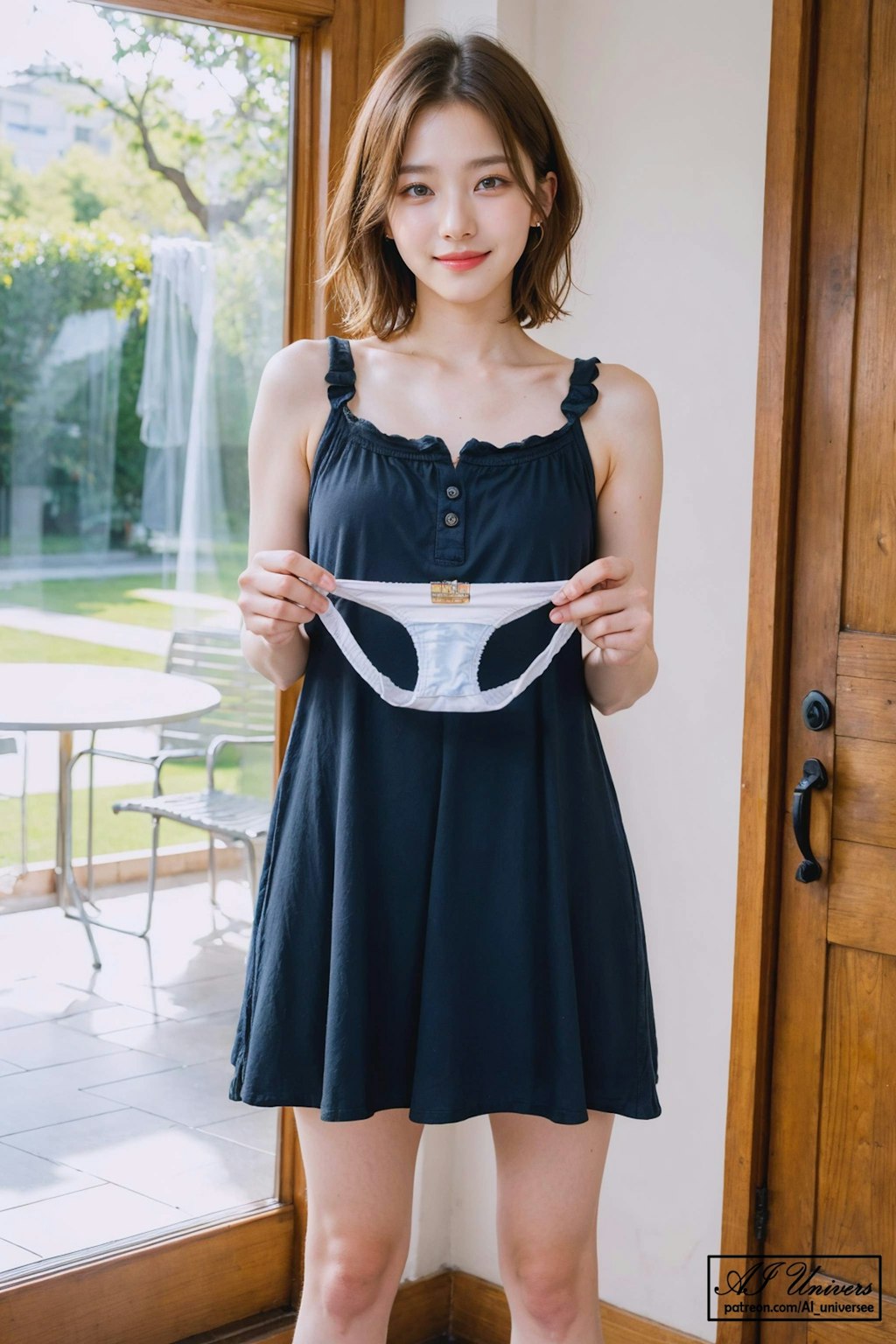 (2.5D) パンティーを脱いであげる | chichi-pui（ちちぷい）AIグラビア・AIフォト専用の投稿＆生成サイト