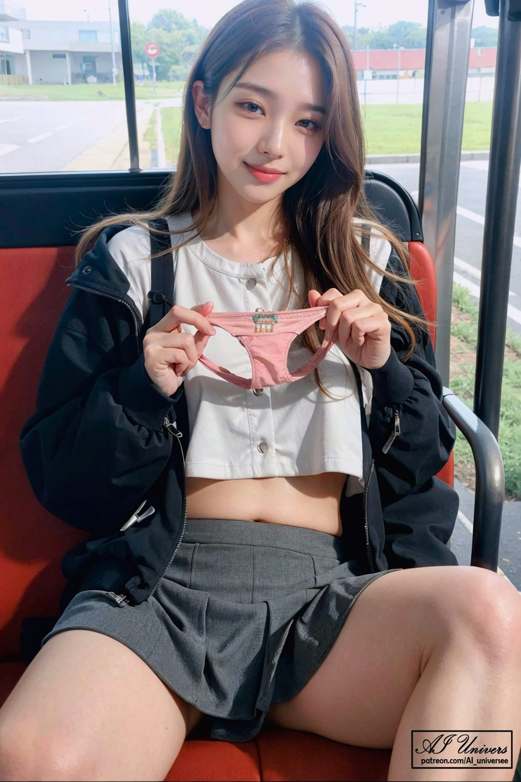 (2.5D) パンティーを脱いであげる | chichi-pui（ちちぷい）AIグラビア・AIフォト専用の投稿＆生成サイト