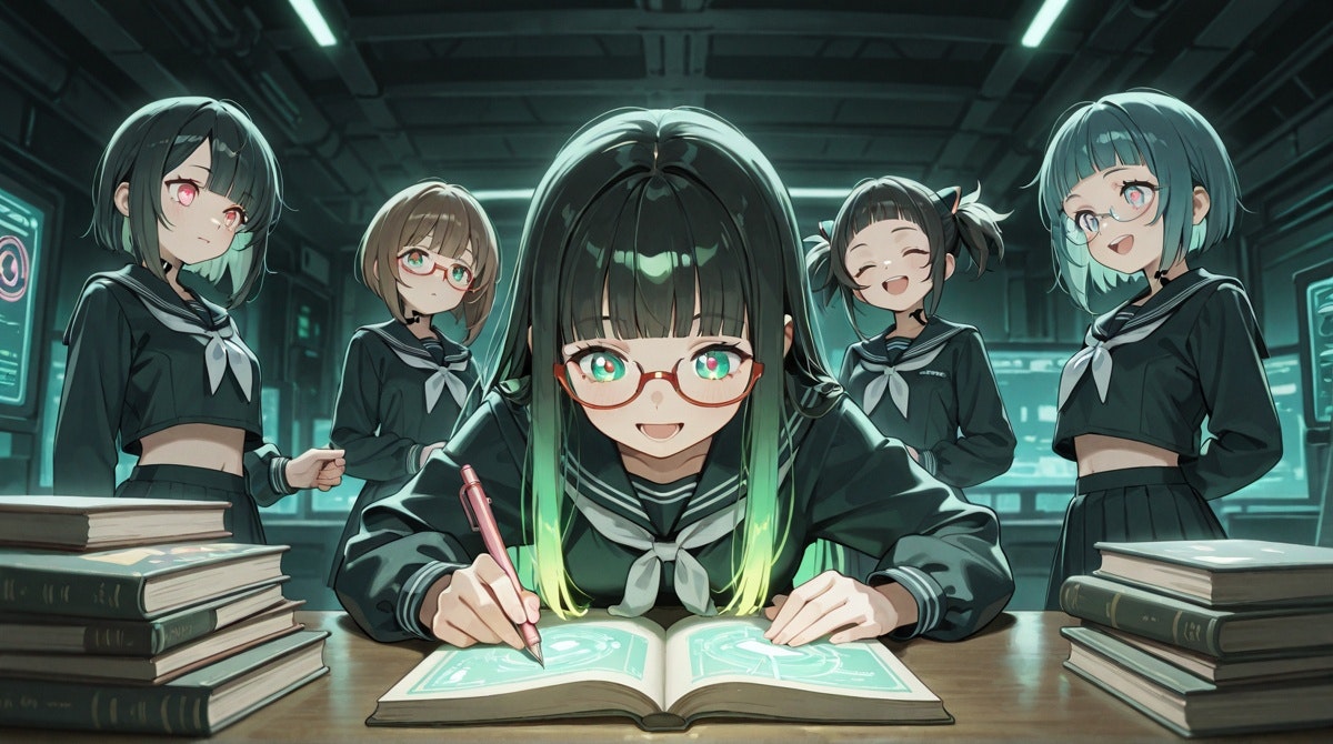 GPU学園Streaming Processing Unit部 | chichi-pui（ちちぷい）AIイラスト専用の投稿＆生成サイト