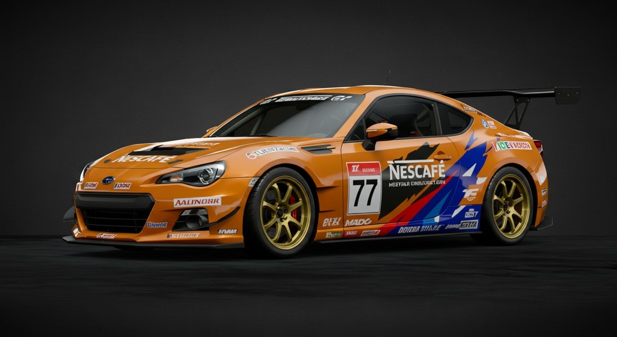 ネスカフェBRZレーシングカー | chichi-pui（ちちぷい）AIグラビア・AIフォト専用の投稿＆生成サイト