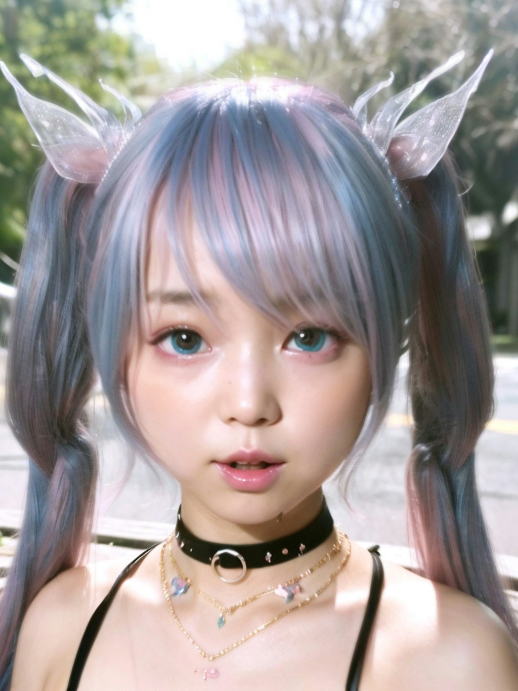 ウイッグが似合って良かったね♪ Chichi Pui(ちちぷい)aiグラビア・aiフォト専用の投稿&生成サイト