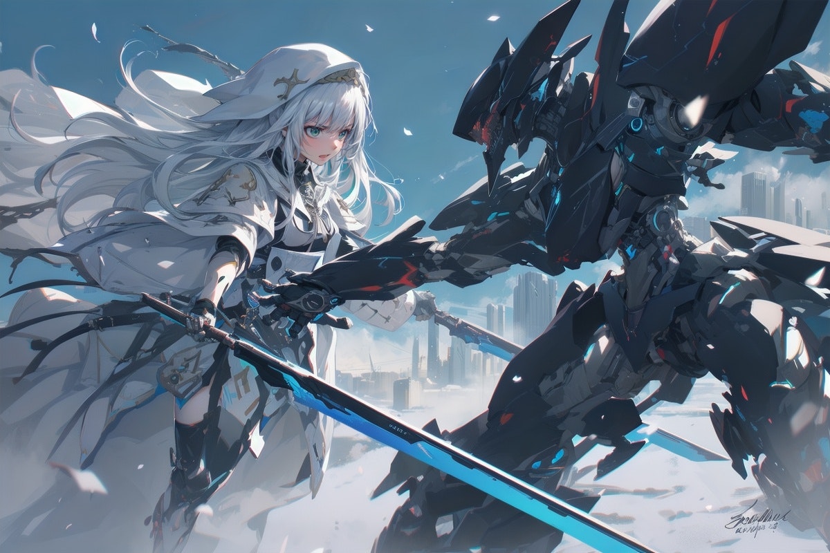 Activate combat mode 2 | ちちぷいAIイラスト