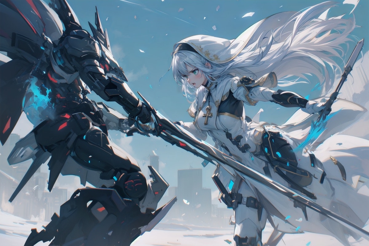 Activate combat mode 2 | chichi-pui（ちちぷい）AIイラスト専用の投稿＆生成サイト