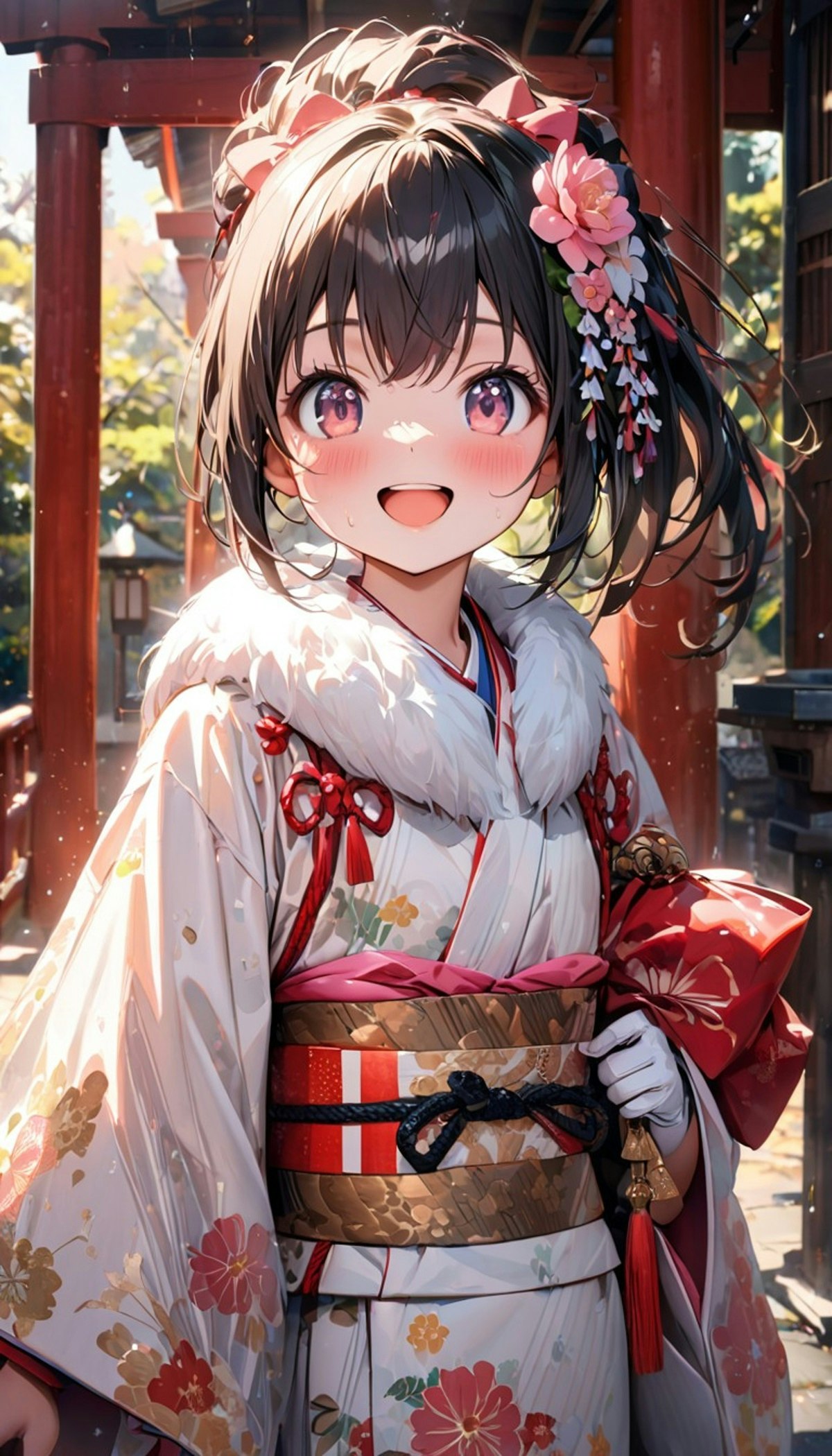 loli-chan with black hair 14 黒髪のロリちゃん14 | chichi-pui（ちちぷい）AIイラスト専用の投稿＆生成サイト