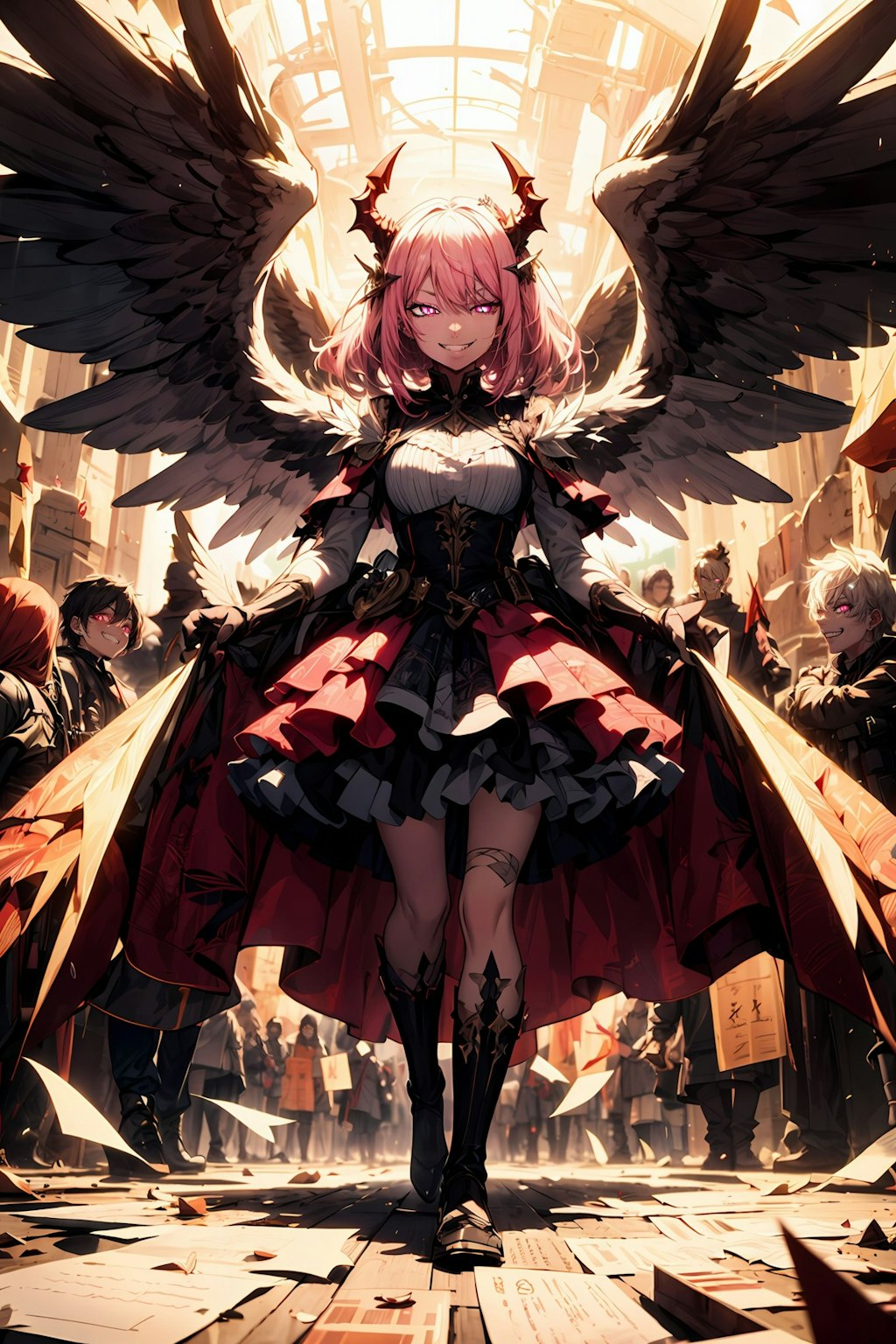 regina triumphantis reditus | chichi-pui（ちちぷい）AIイラスト専用の投稿＆生成サイト