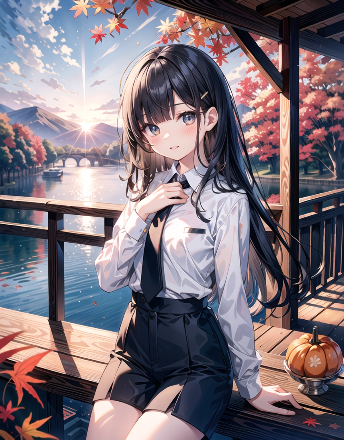 ワイシャツのAIイラスト・AIフォト（グラビア） 113件 | chichi-pui（ちちぷい）AI画像専用の投稿＆生成サイト