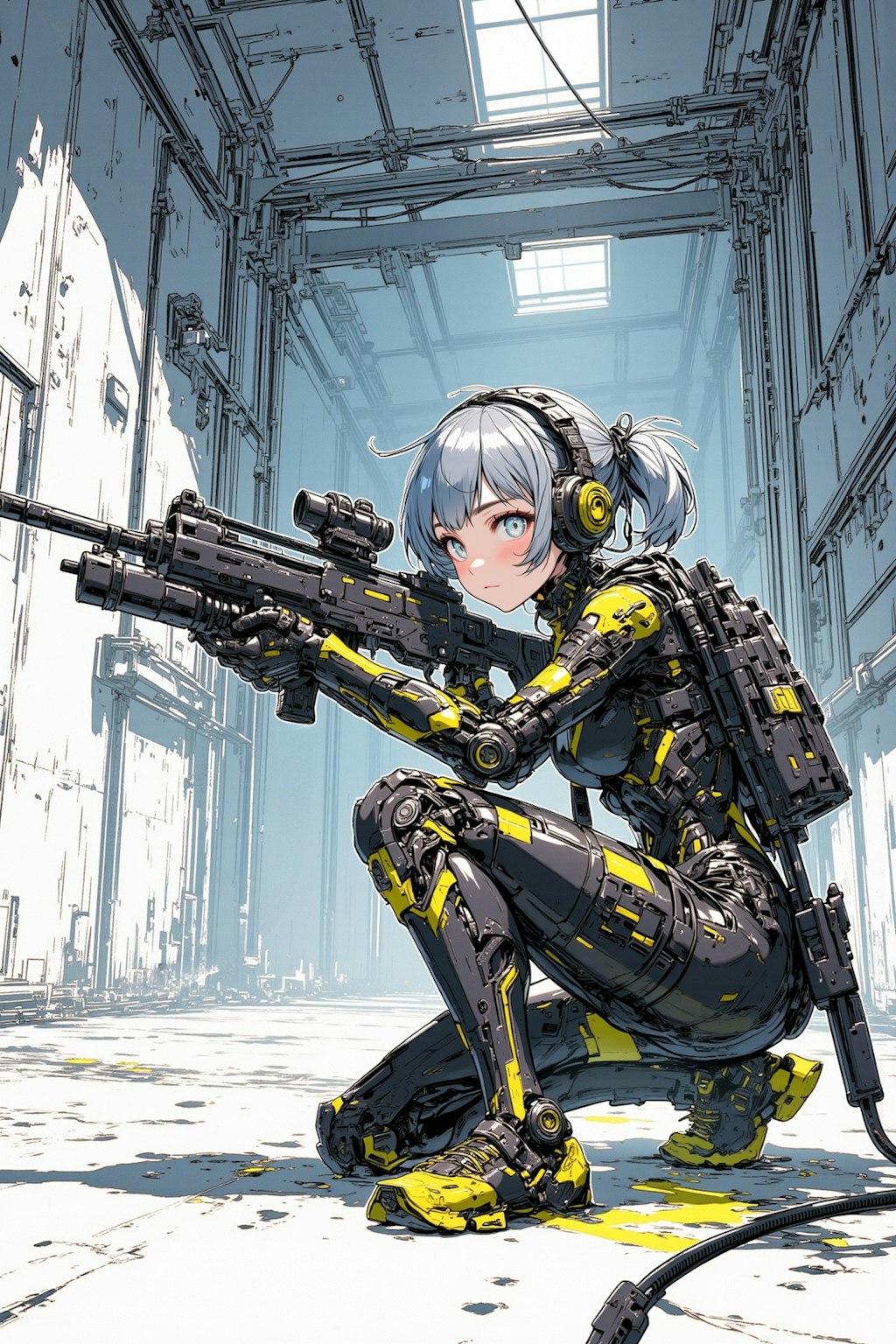 Take up Position | chichi-pui（ちちぷい）AIイラスト専用の投稿＆生成サイト