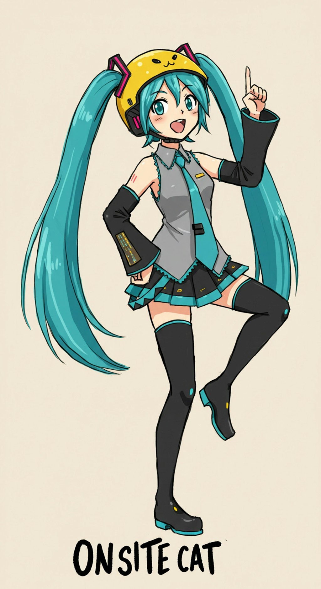 「Miku as a field cat」 | chichi-pui（ちちぷい）AIイラスト専用の投稿＆生成サイト