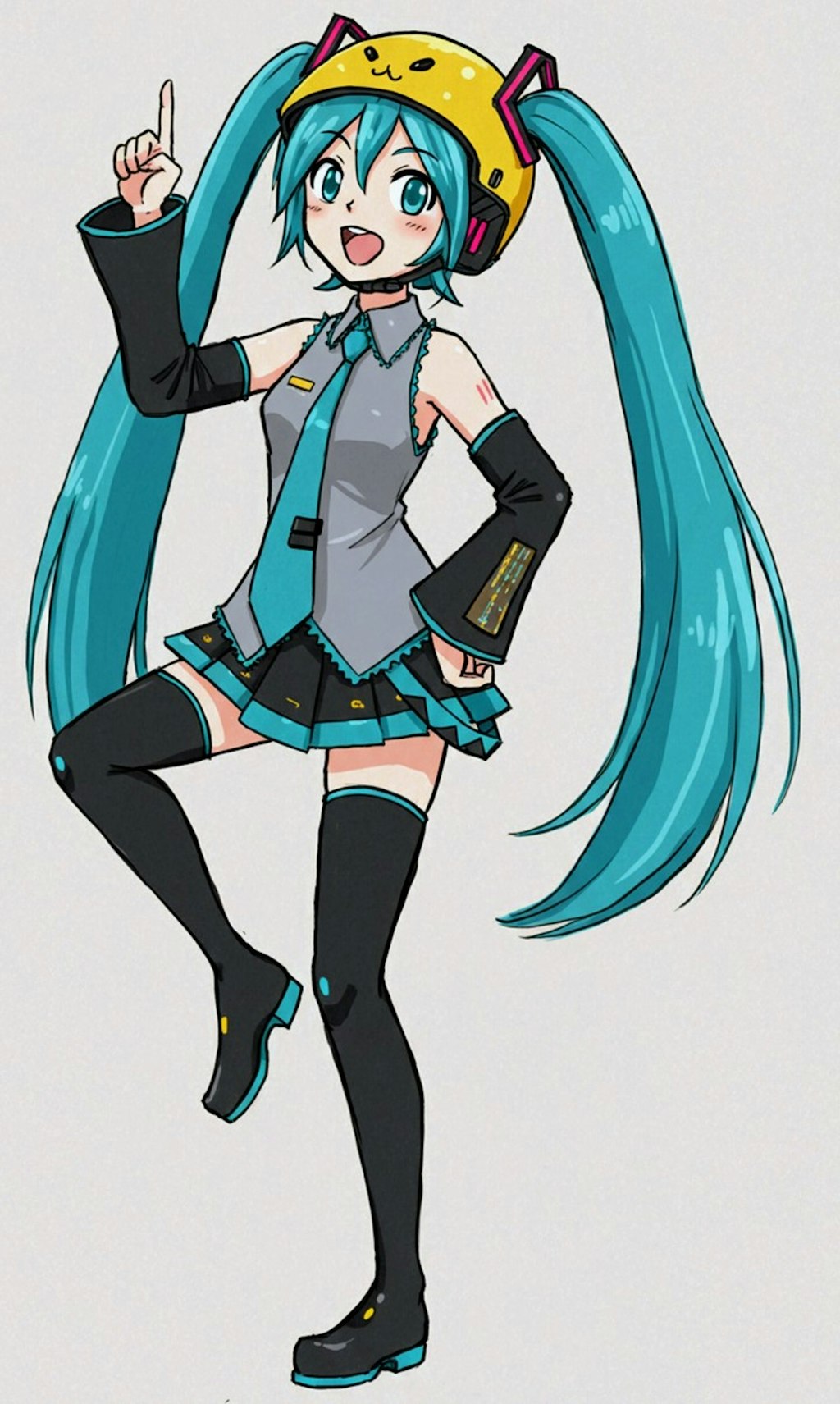 「Miku as a field cat」 | chichi-pui（ちちぷい）AIイラスト専用の投稿＆生成サイト