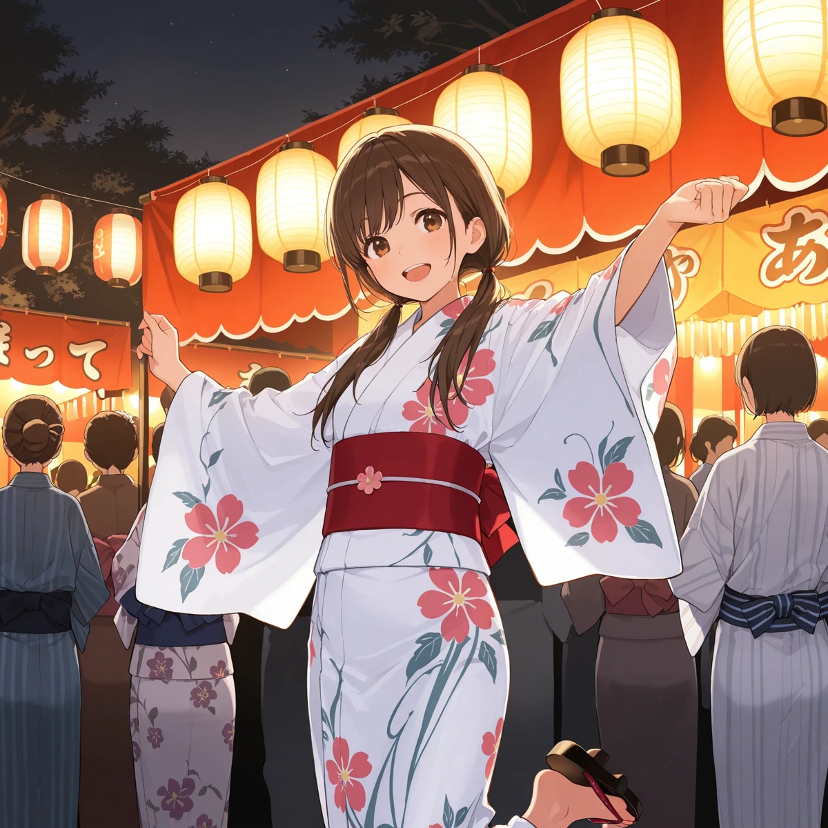 花火とカメ | chichi-pui（ちちぷい）AIイラスト専用の投稿＆生成サイト