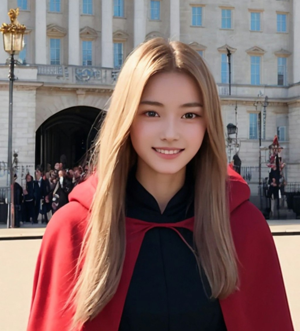 バッキンガム宮殿観光 | chichi-pui（ちちぷい）AIグラビア・AIフォト専用の投稿＆生成サイト