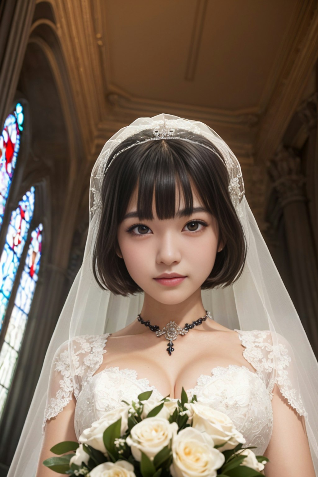 6月の花嫁 Chichi Pui(ちちぷい)aiグラビア・aiフォト専用の投稿サイト