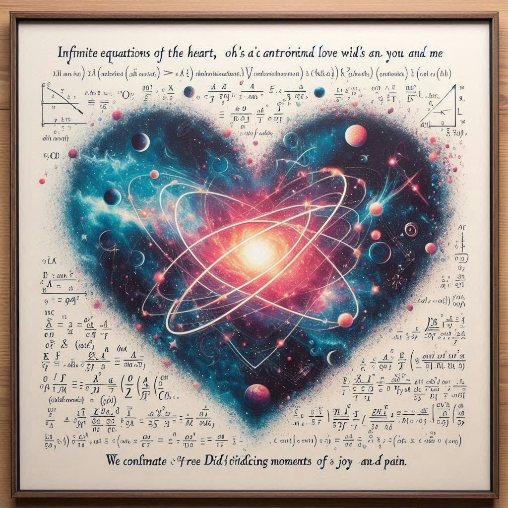 Infinite Equations of the Heart | chichi-pui（ちちぷい）AIイラスト専用の投稿＆生成サイト