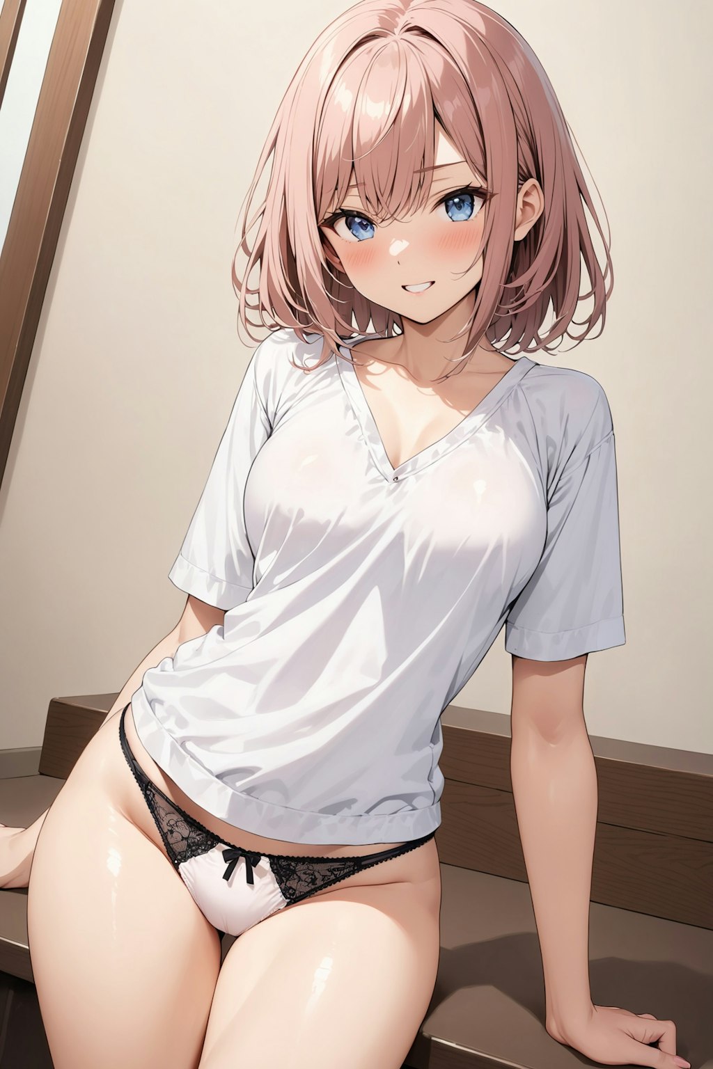 お部屋で下着姿撮影会 Y529 | chichi-pui（ちちぷい）AIイラスト専用の投稿＆生成サイト