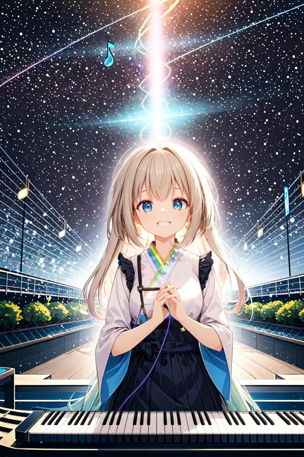 Starry Music Stardust Street 』 Chichi Pui(ちちぷい)aiイラスト専用の投稿&生成サイト