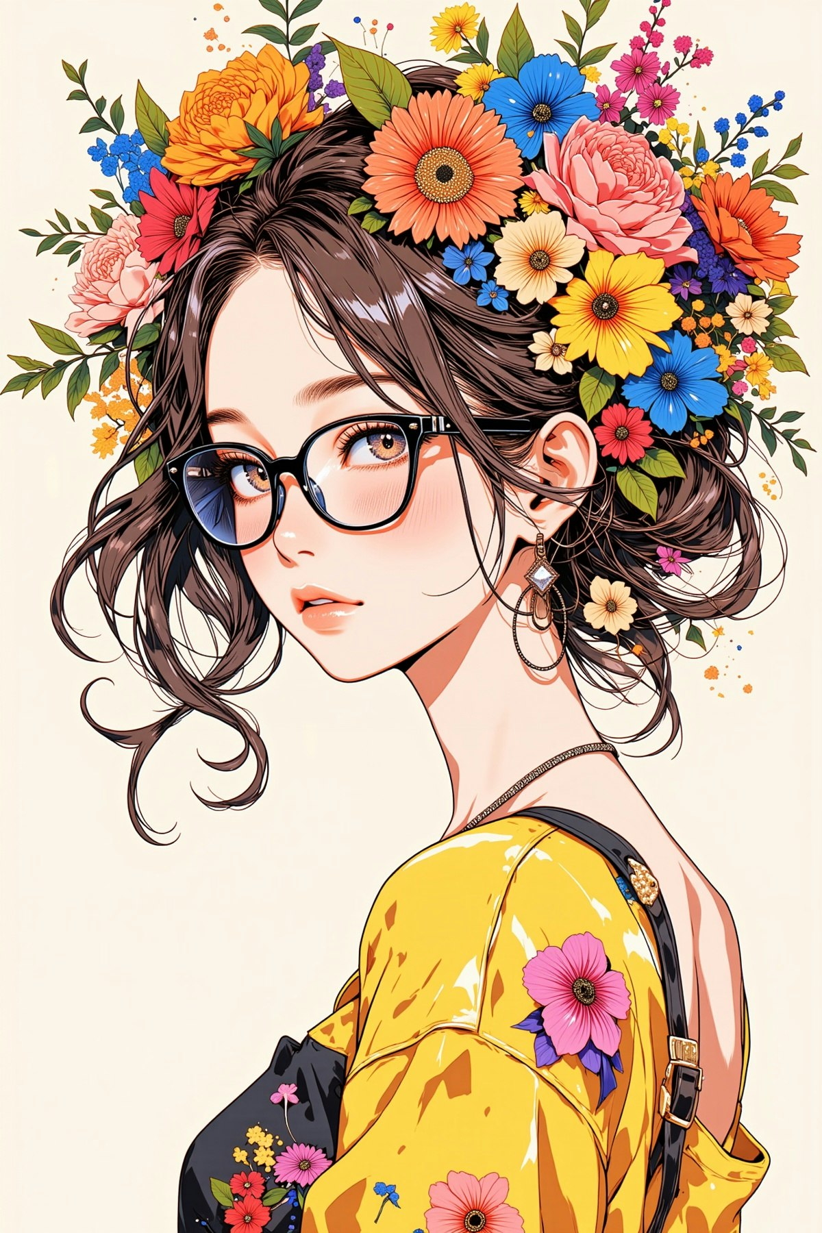 Flower Arrangement 6 | chichi-pui（ちちぷい）AIイラスト専用の投稿＆生成サイト