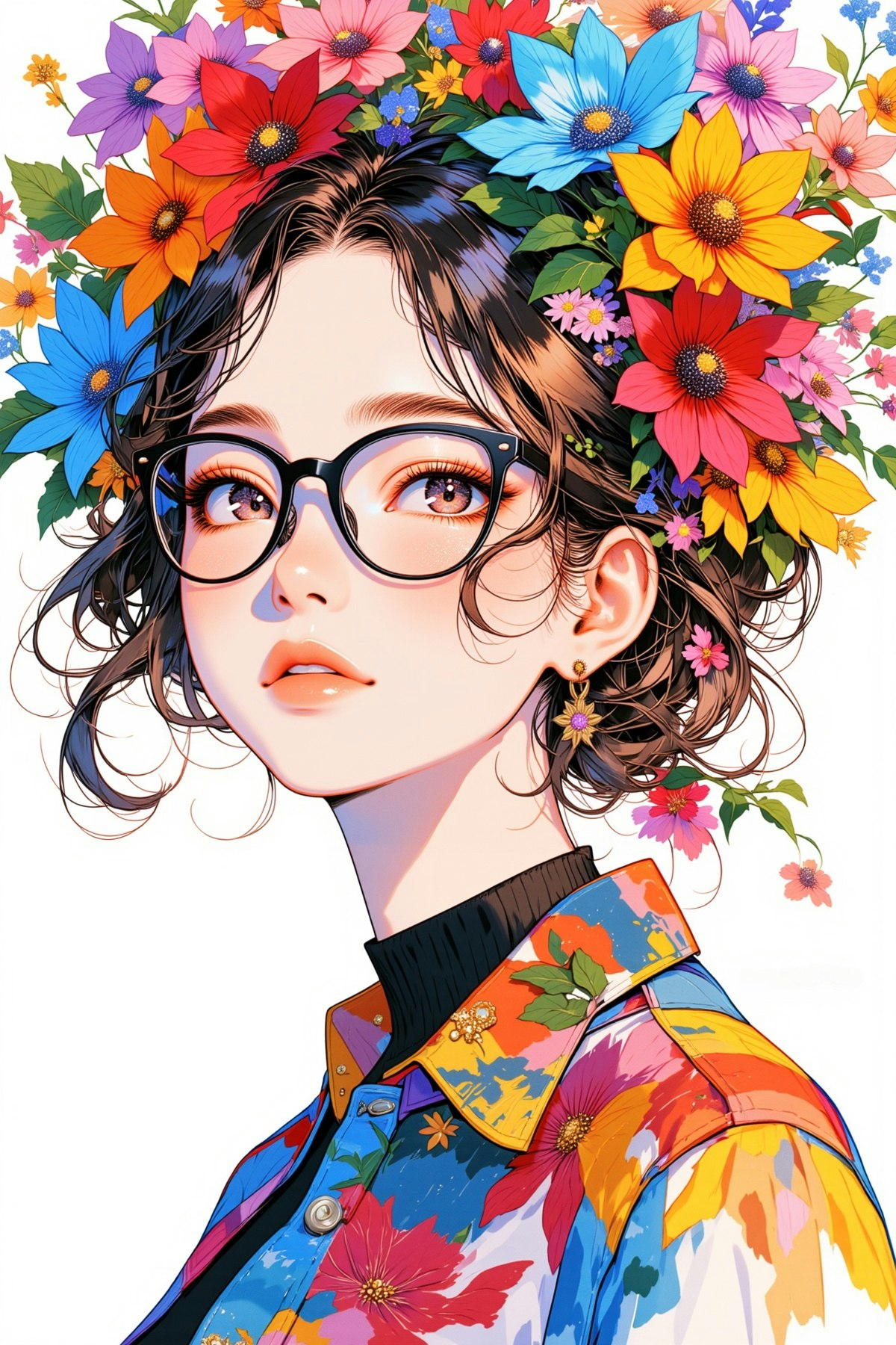 Flower Arrangement 6 | chichi-pui（ちちぷい）AIイラスト専用の投稿＆生成サイト