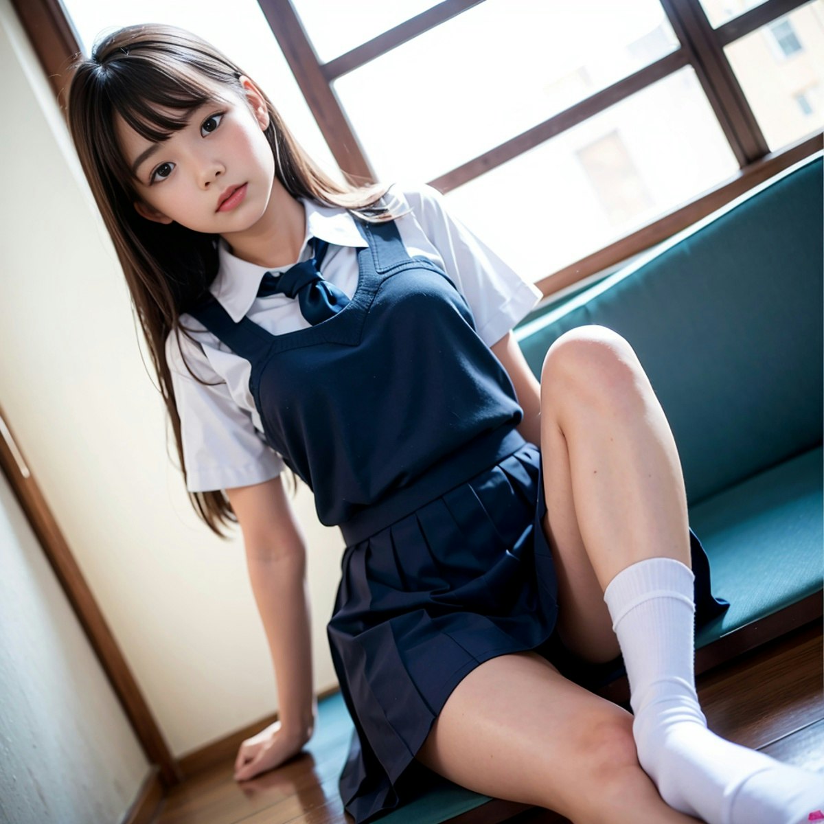 大学の制服美少女【実験中】 Chichi Pui(ちちぷい)aiグラビア・aiフォト専用の投稿サイト