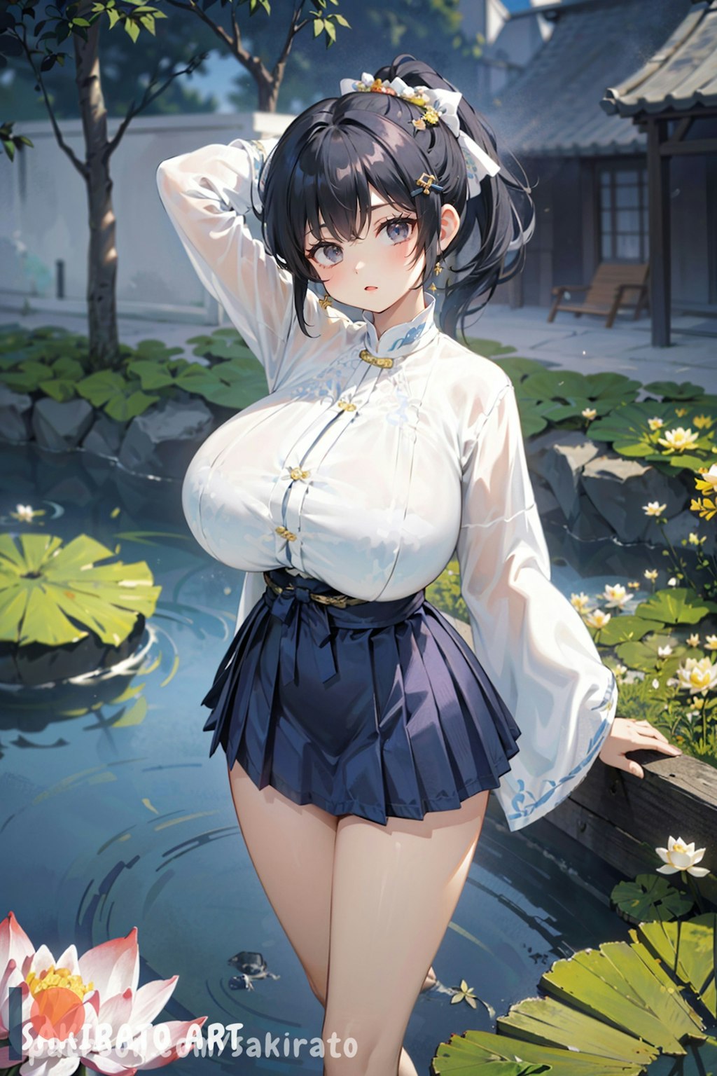 AIS15 - Hanfu G (131P) | chichi-pui（ちちぷい）AIイラスト専用の投稿＆生成サイト