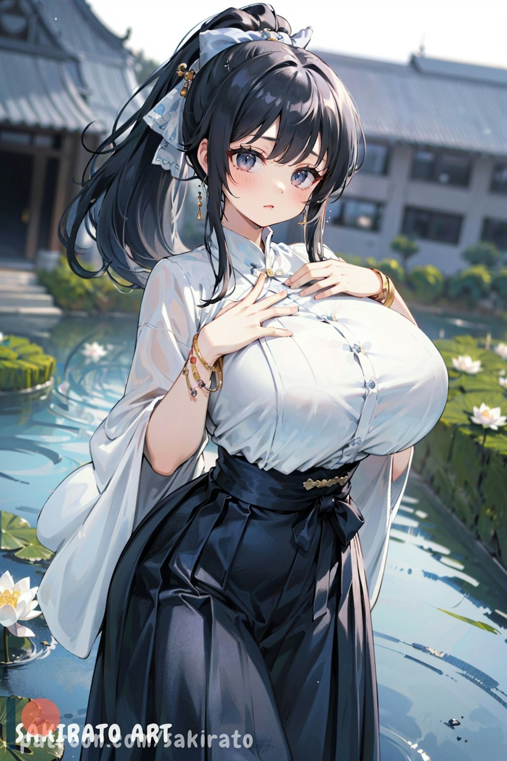 AIS15 - Hanfu G (131P) | chichi-pui（ちちぷい）AIイラスト専用の投稿＆生成サイト