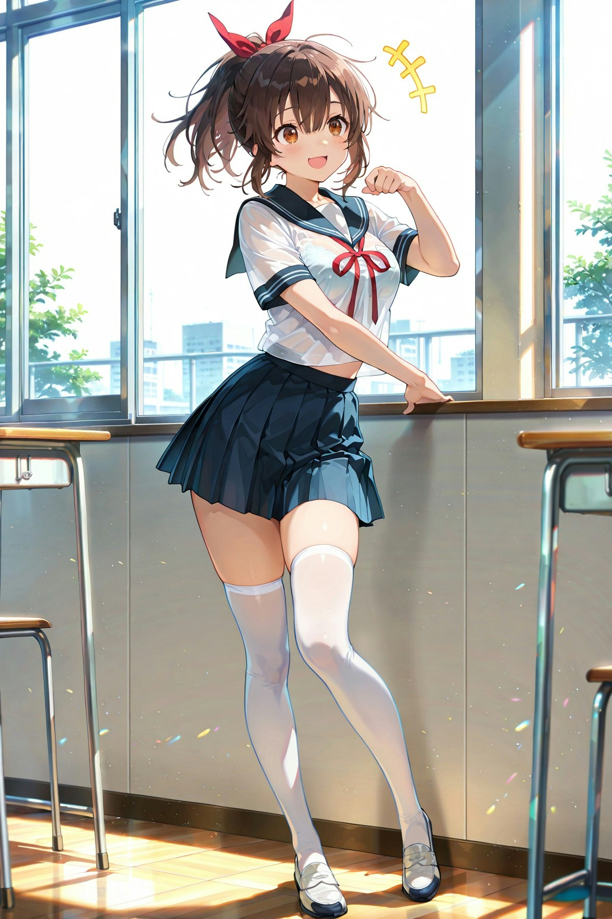 教室のあかりん Y529 | chichi-pui（ちちぷい）AIイラスト専用の投稿＆生成サイト