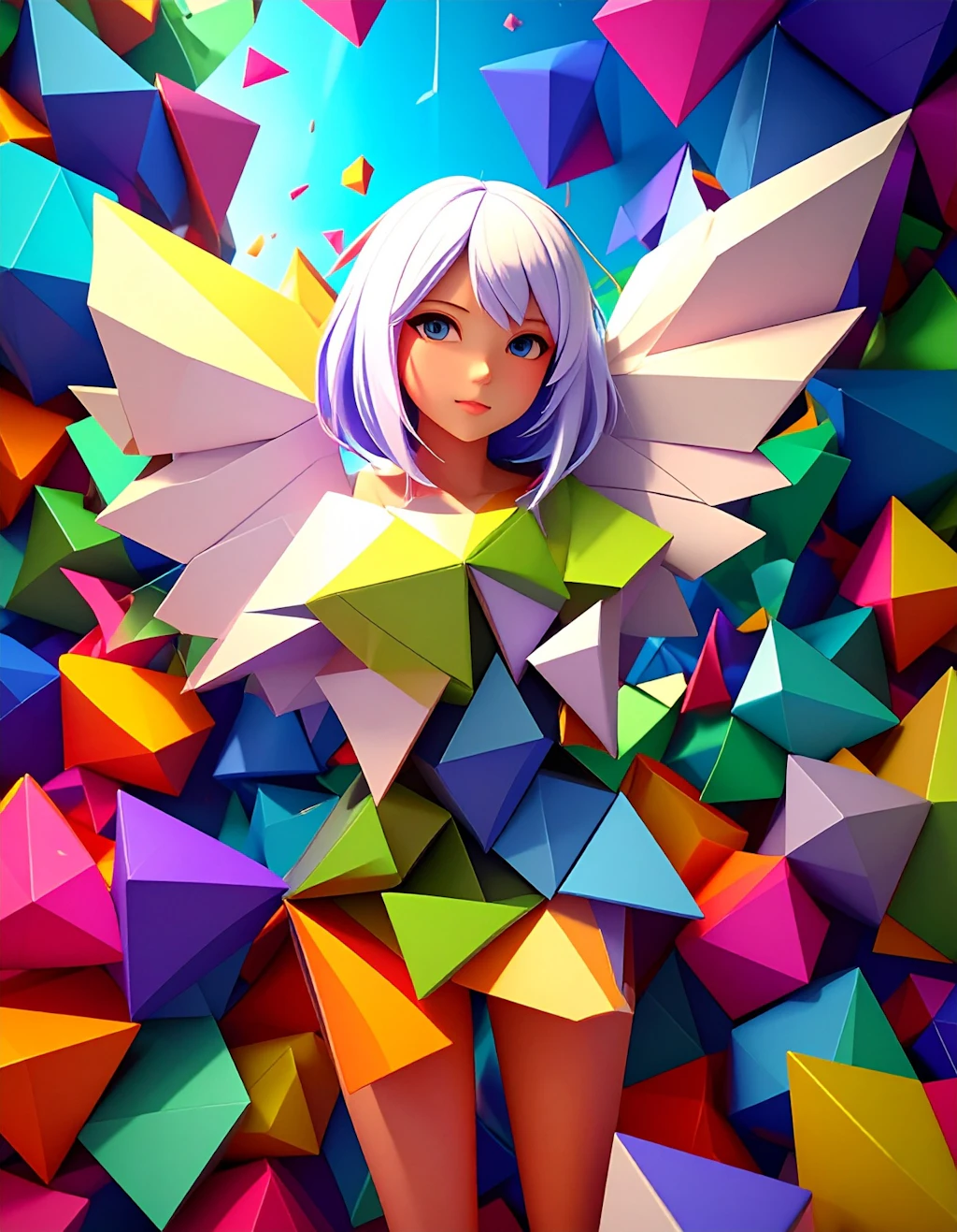 ★カラフル天使 | chichi-pui（ちちぷい）AIイラスト専用の投稿＆生成サイト