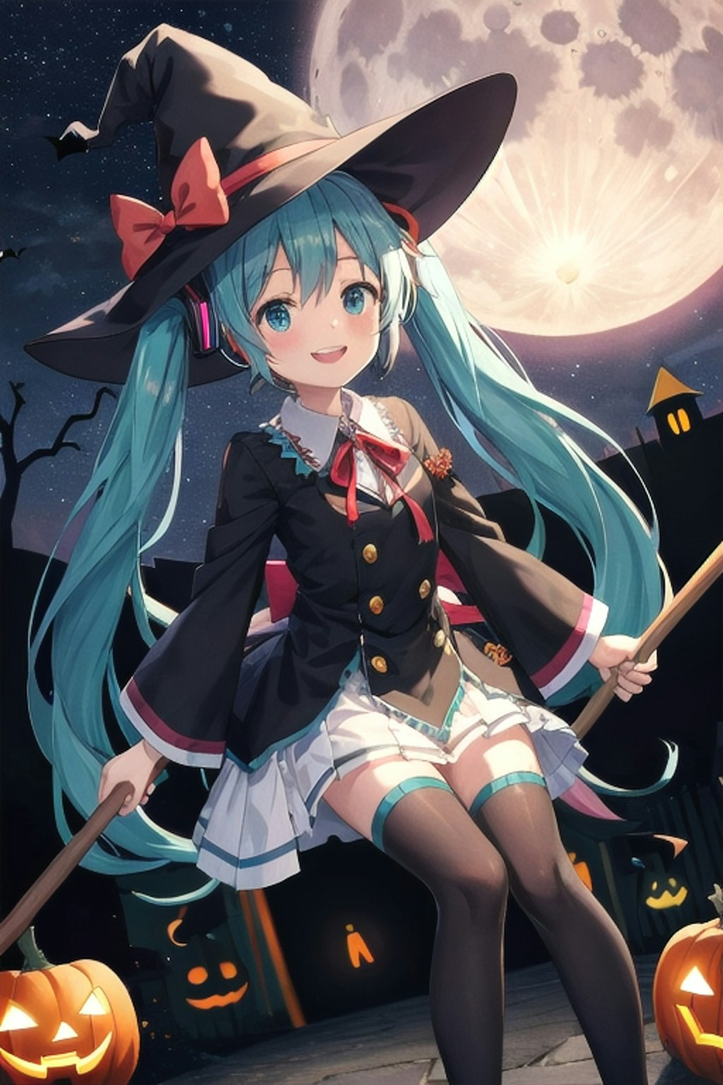 魔女ミク V4B | chichi-pui（ちちぷい）AIイラスト専用の投稿＆生成サイト