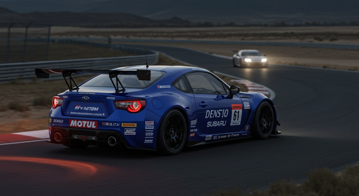 BRZレーシングカー | ちちぷいAIイラスト