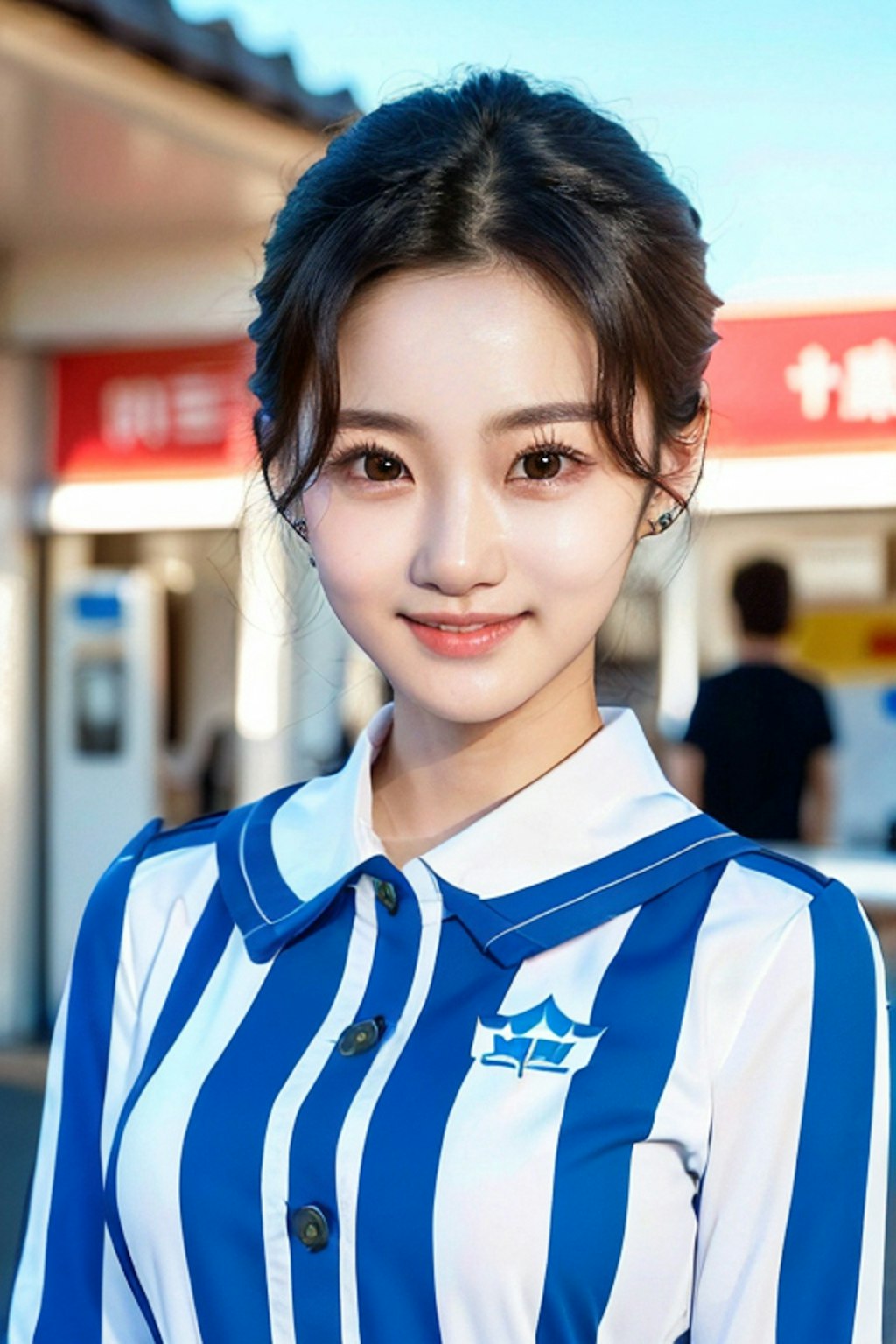 コンビニ店員 | chichi-pui（ちちぷい）AIグラビア・AIフォト専用の投稿＆生成サイト