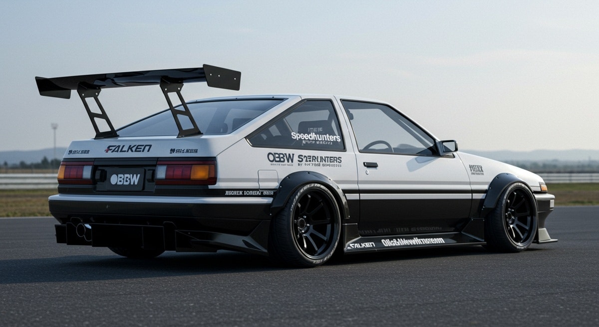 AE86 N2風 | ちちぷいAIイラスト