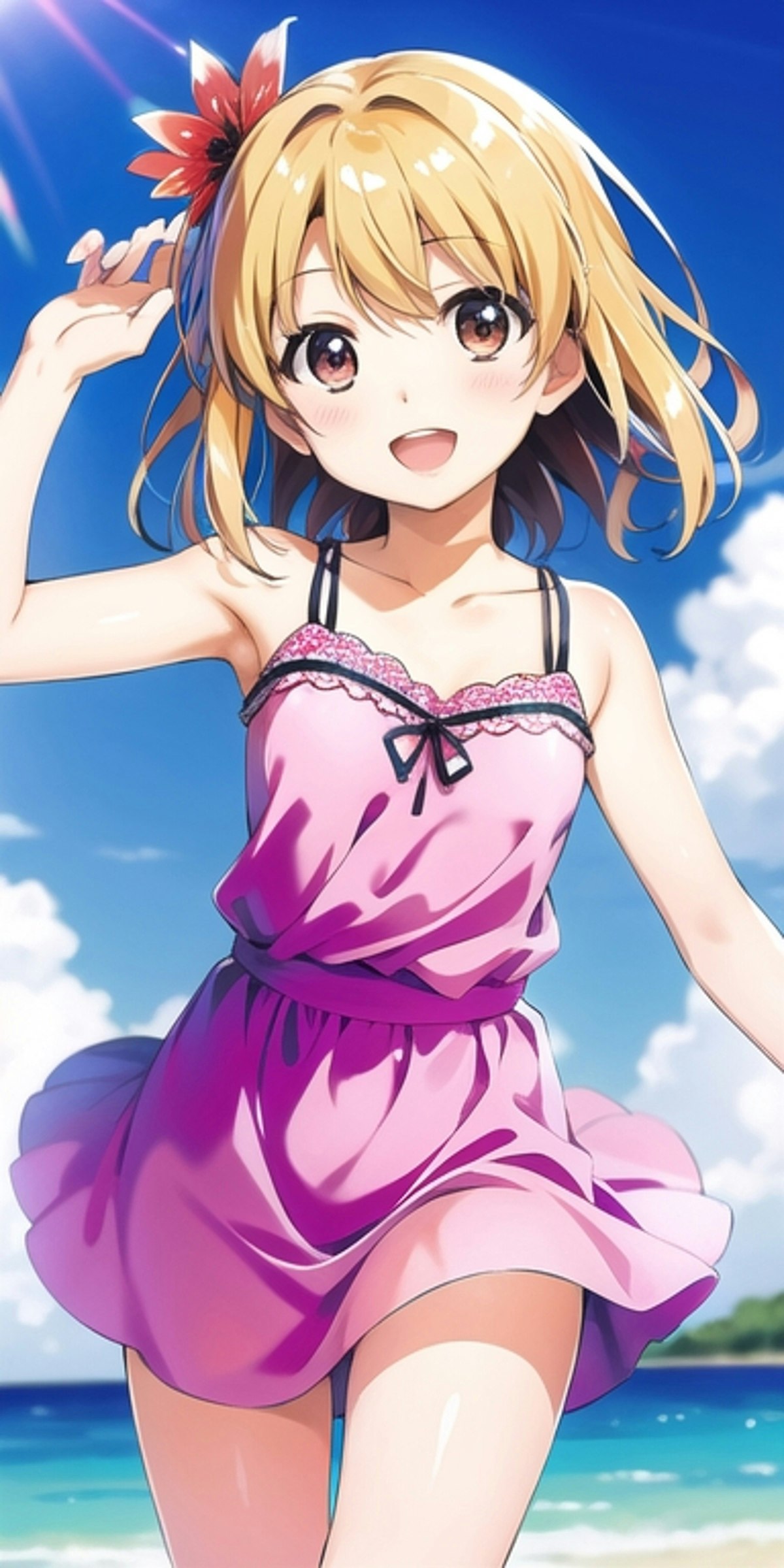 夏少女（R00）4 | chichi-pui（ちちぷい）AIイラスト専用の投稿＆生成サイト