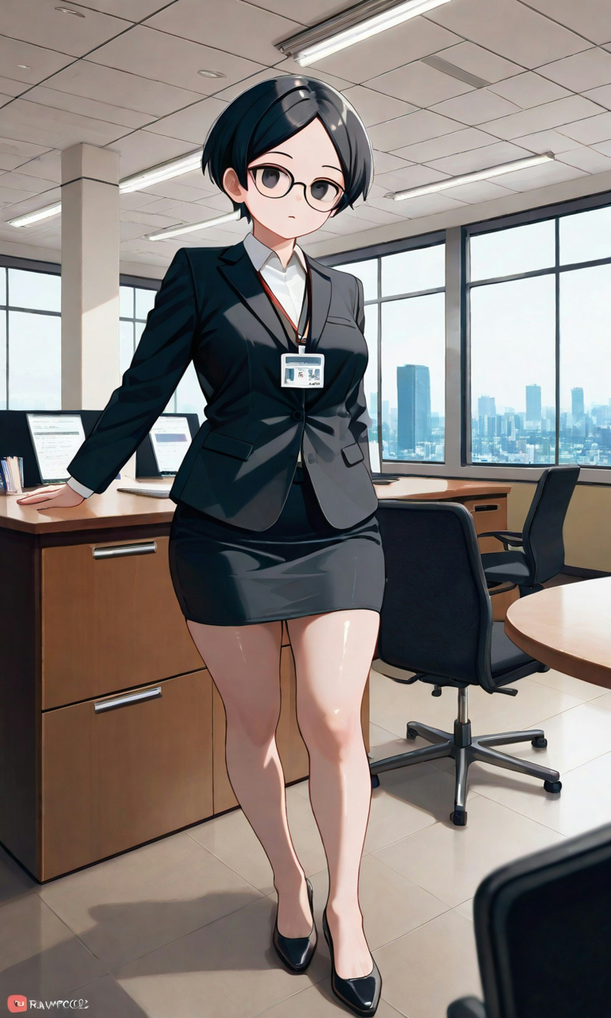 働く働く。その381～390 | chichi-pui（ちちぷい）AIイラスト専用の投稿＆生成サイト