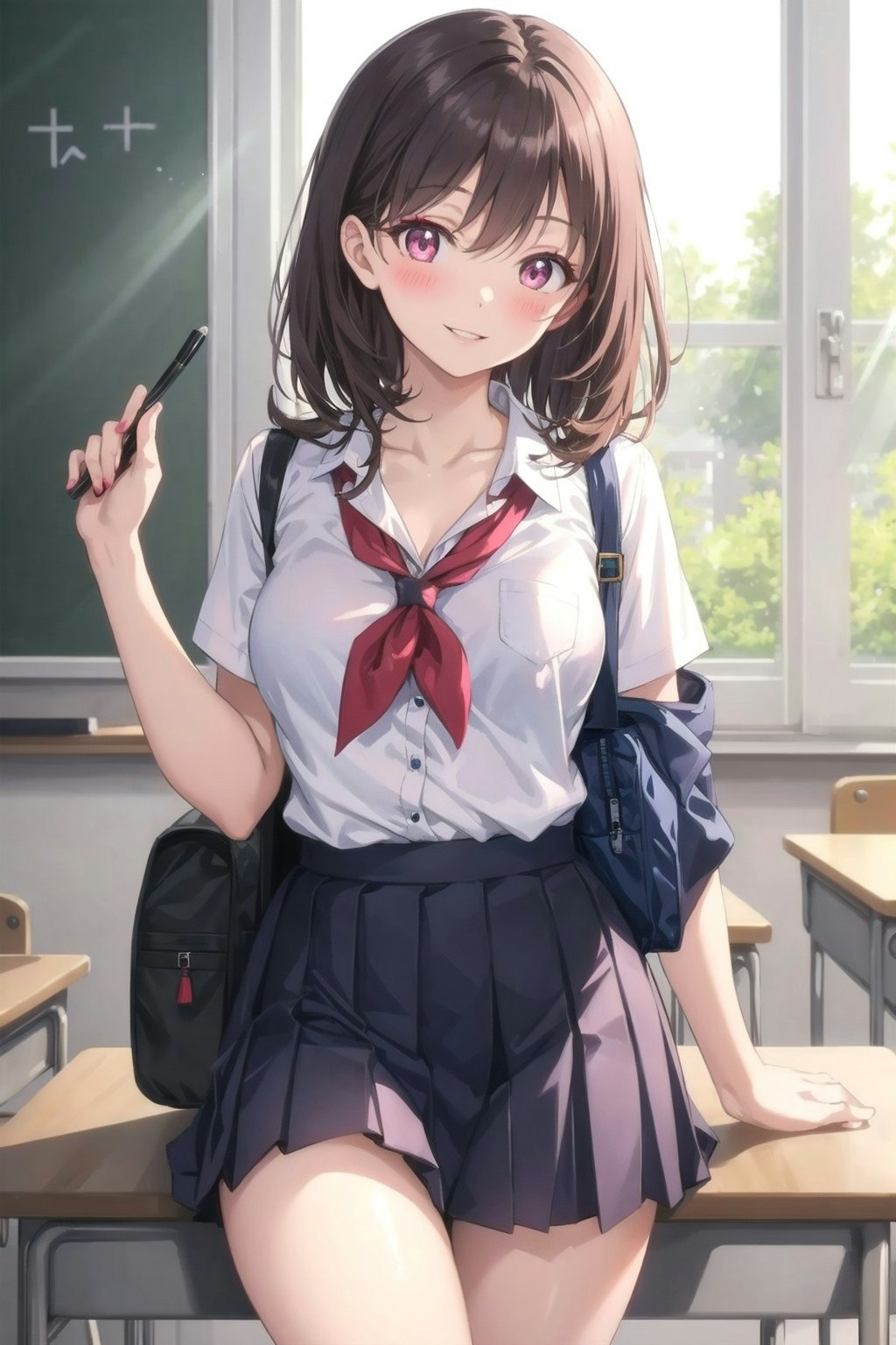 制服10 | chichi-pui（ちちぷい）AIイラスト専用の投稿＆生成サイト