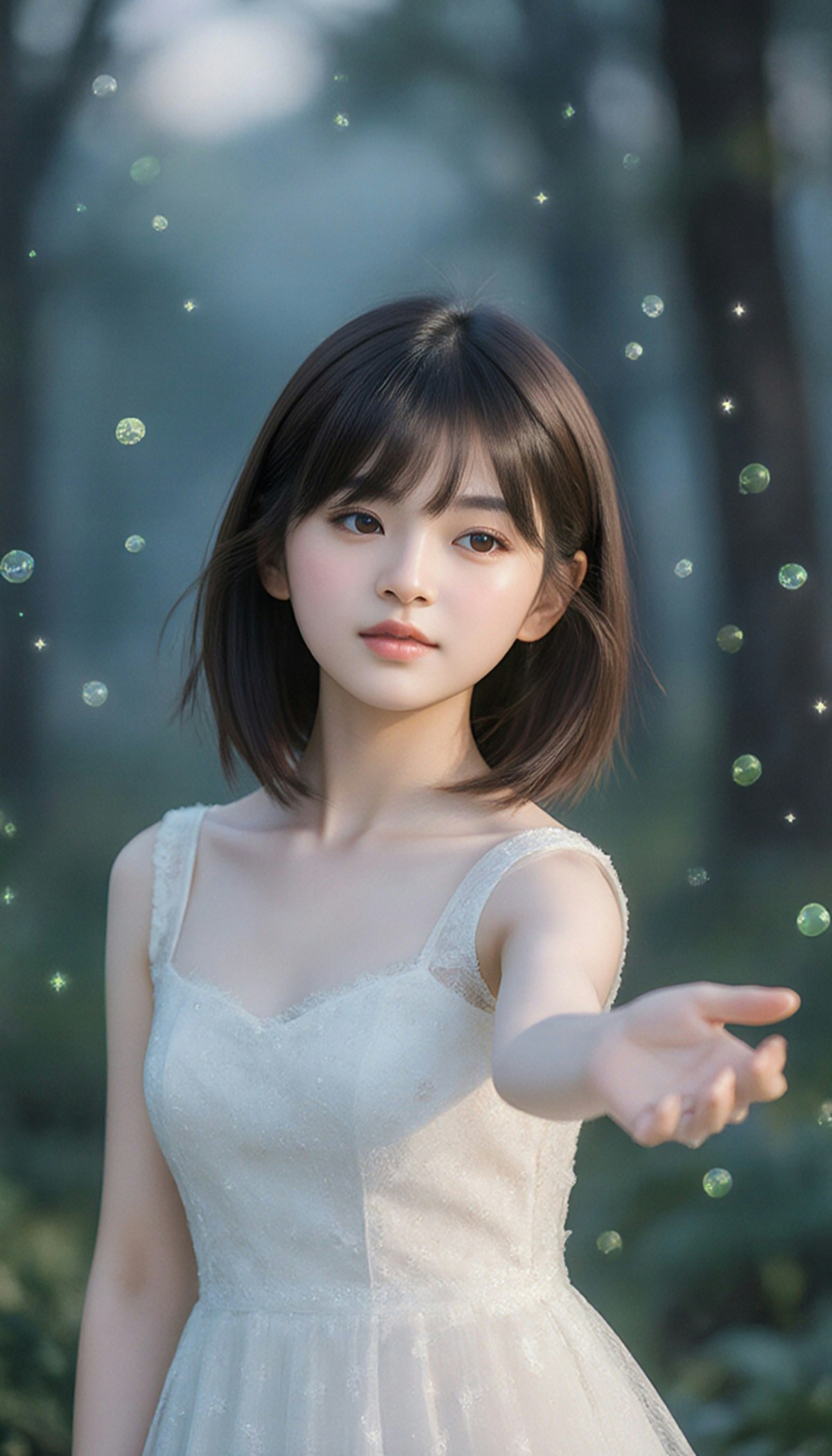 森林浴・・0045 | ちちぷいAIイラスト