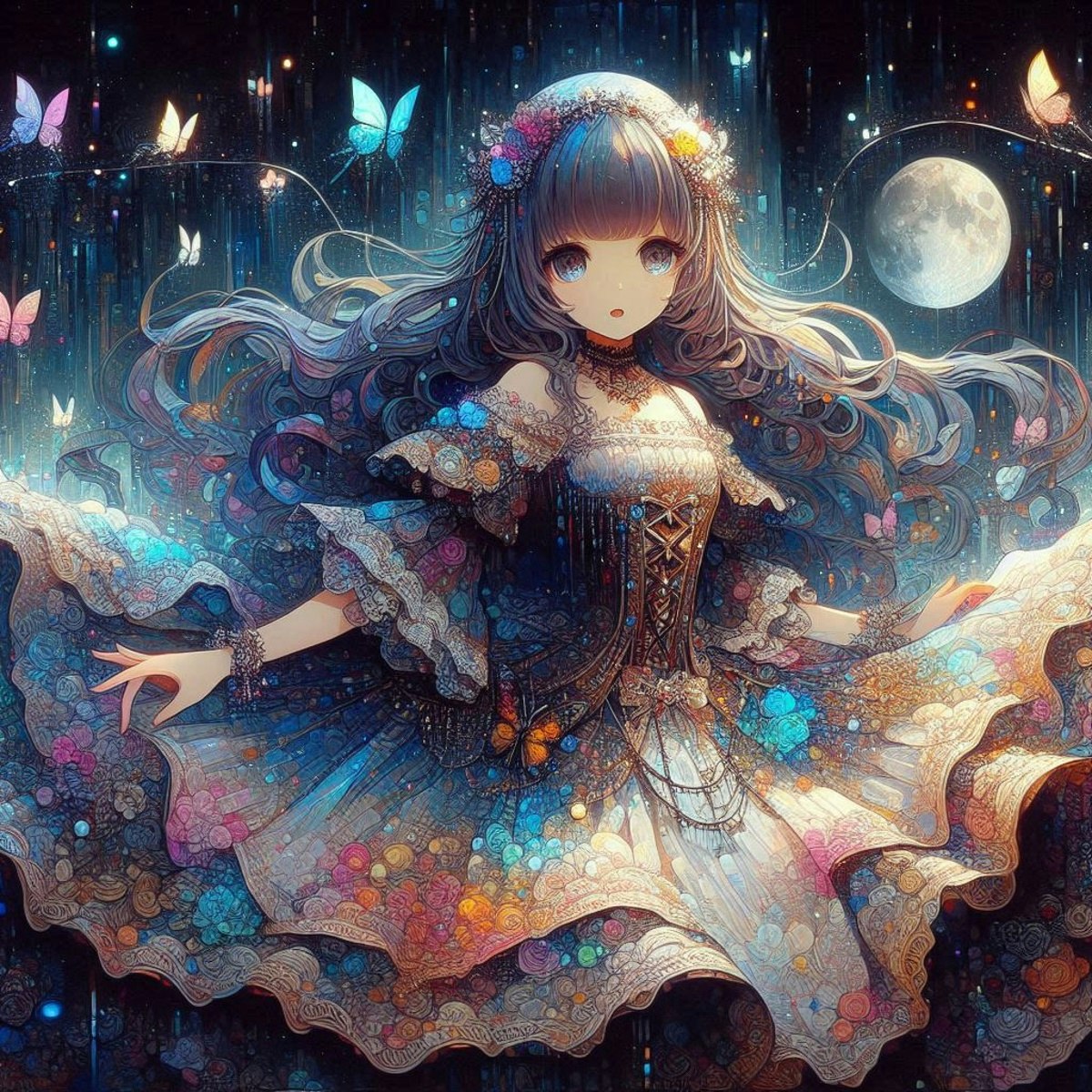 可愛い女の子 567 | ちちぷいAIイラスト