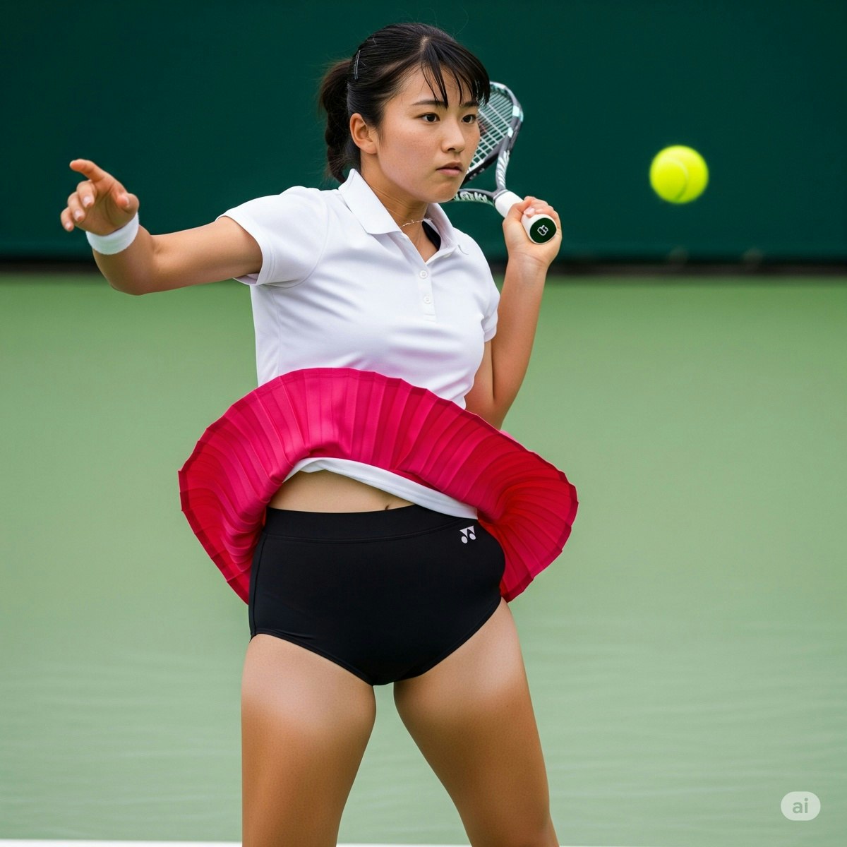 テニス女子1(Gemini) | chichi-pui（ちちぷい）AIグラビア・AIフォト専用の投稿＆生成サイト